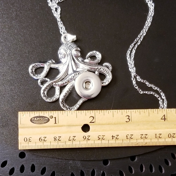 Jewelry | 18mm Ginger Snap Octopus Necklace Statement Chain | Poshmark